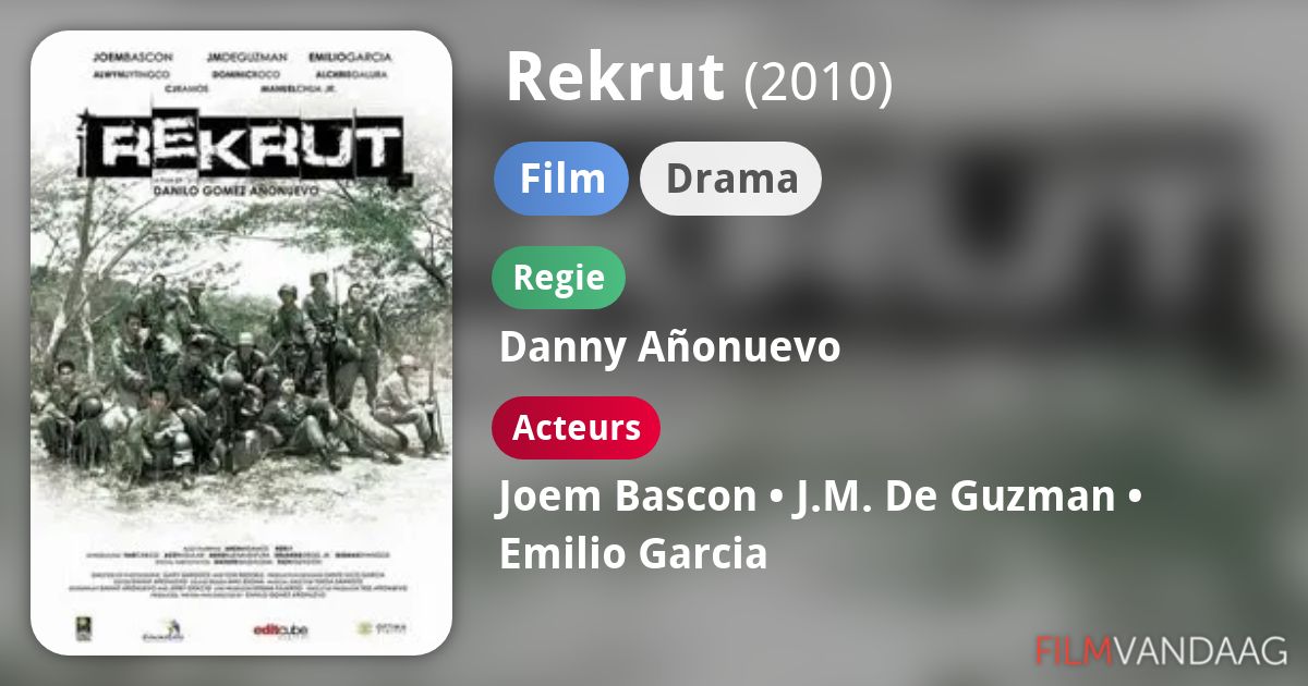 Rekrut (film, 2010) - FilmVandaag.nl