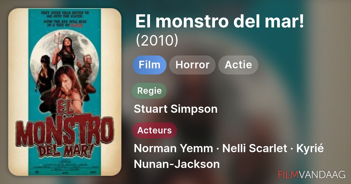 El monstro del mar! (film, 2010) - FilmVandaag.nl