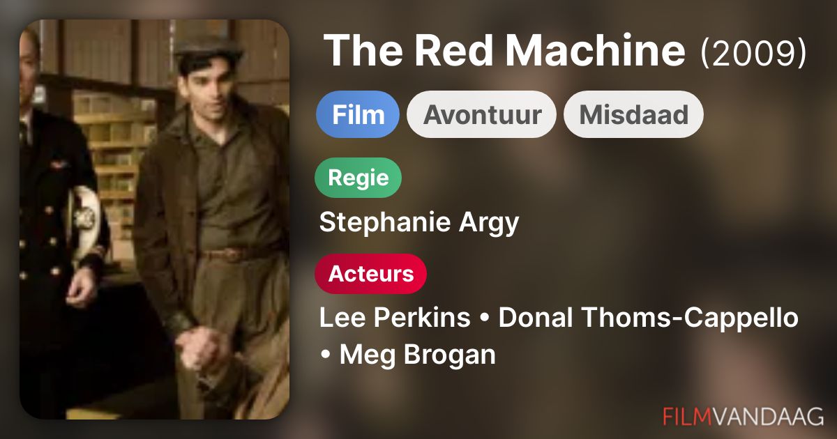 The Red Machine (film, 2009) - FilmVandaag.nl