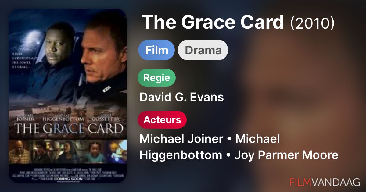 The Grace Card (film, 2010) - FilmVandaag.nl
