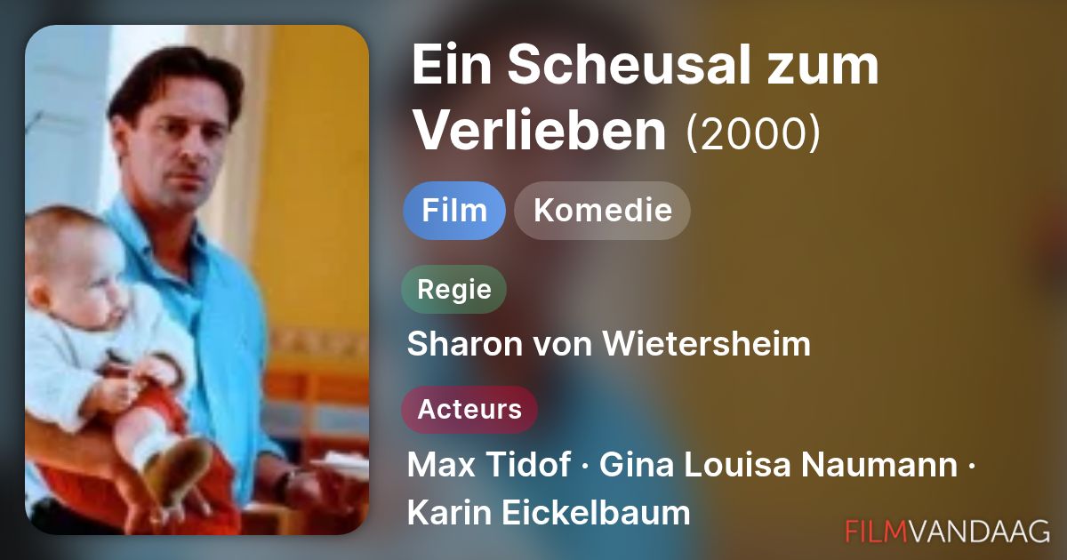 Ein Scheusal zum Verlieben (film, 2000) kopen op dvd of blu-ray ...