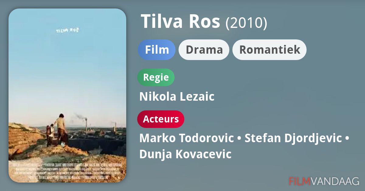 Tilva Ros (film, 2010) - FilmVandaag.nl