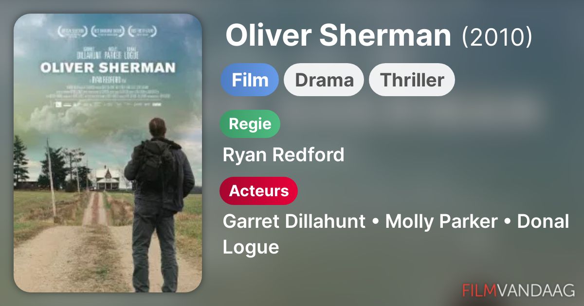 Oliver Sherman (film, 2010) - FilmVandaag.nl