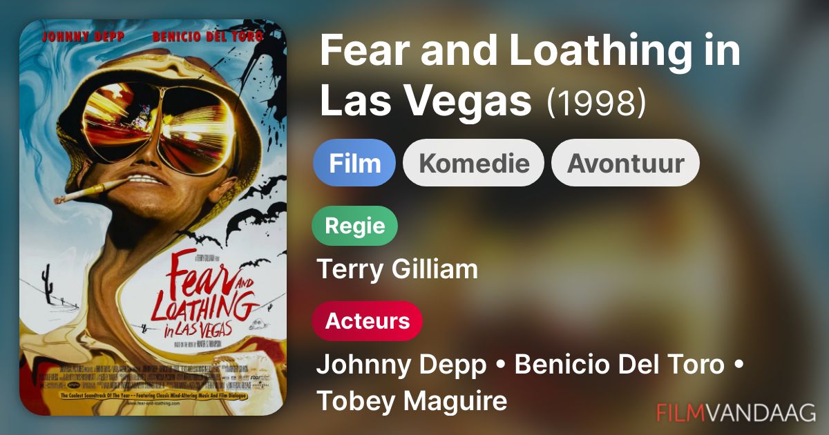 Fear and Loathing in Las Vegas (film, 1998) - FilmVandaag.nl
