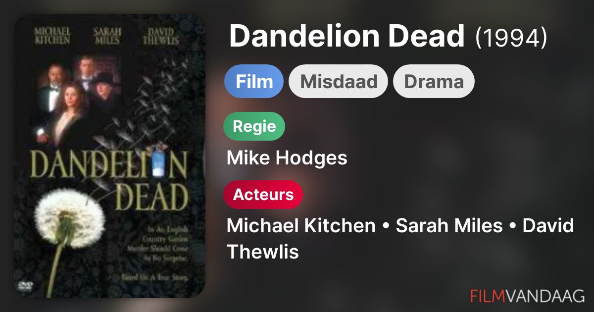 Dandelion Dead (film, 1994) - FilmVandaag.nl