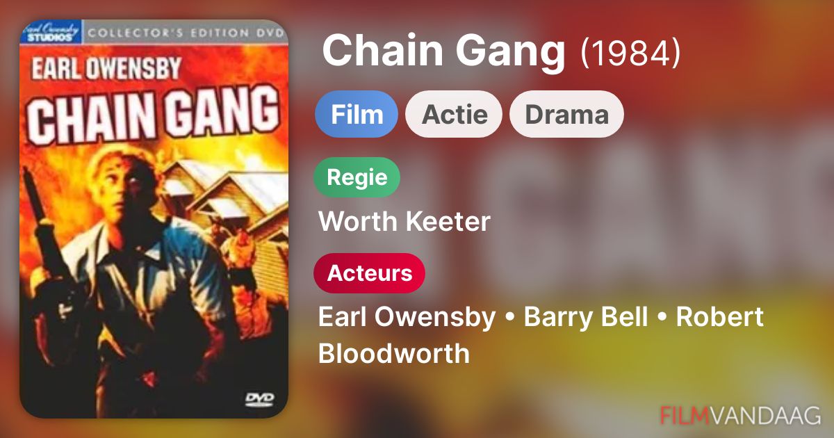 Chain Gang (film, 1984) - FilmVandaag.nl