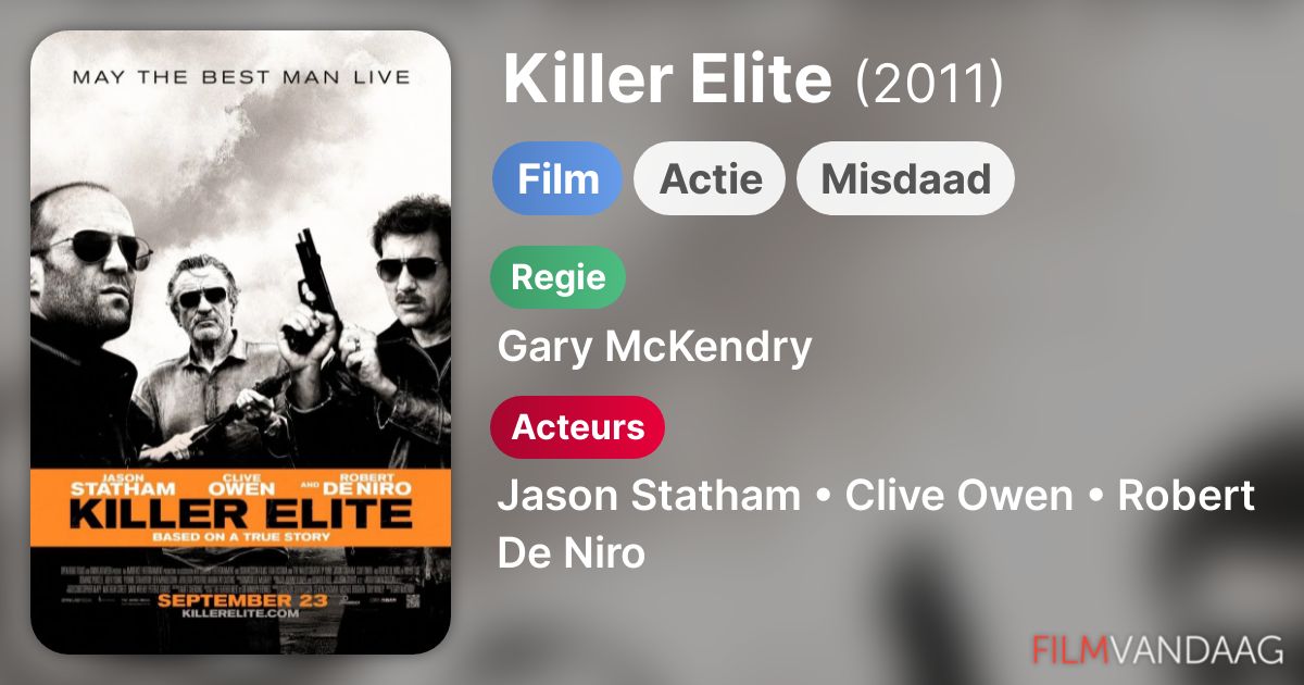 Killer Elite (film, 2011) - FilmVandaag.nl