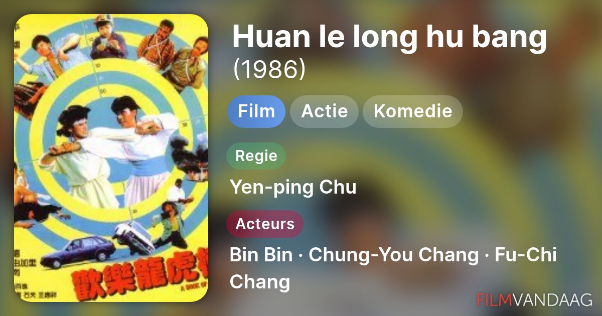 Huan le long hu bang (film, 1986) - FilmVandaag.nl