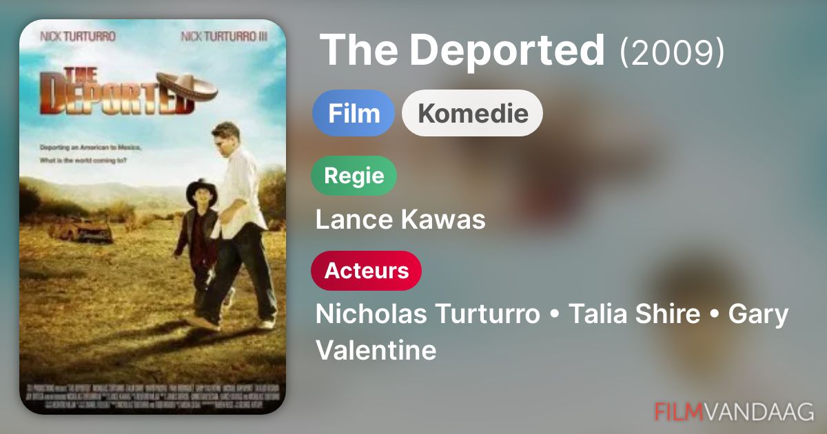 The Deported (film, 2009) - FilmVandaag.nl