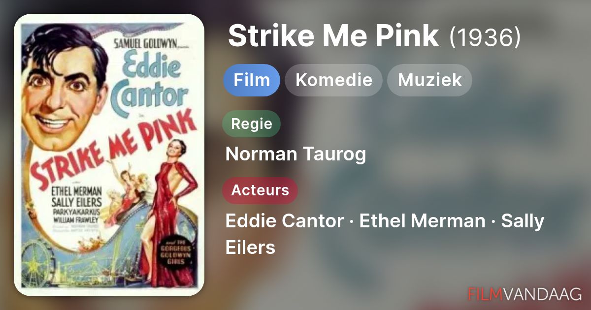Strike Me Pink (film, 1936) - FilmVandaag.nl