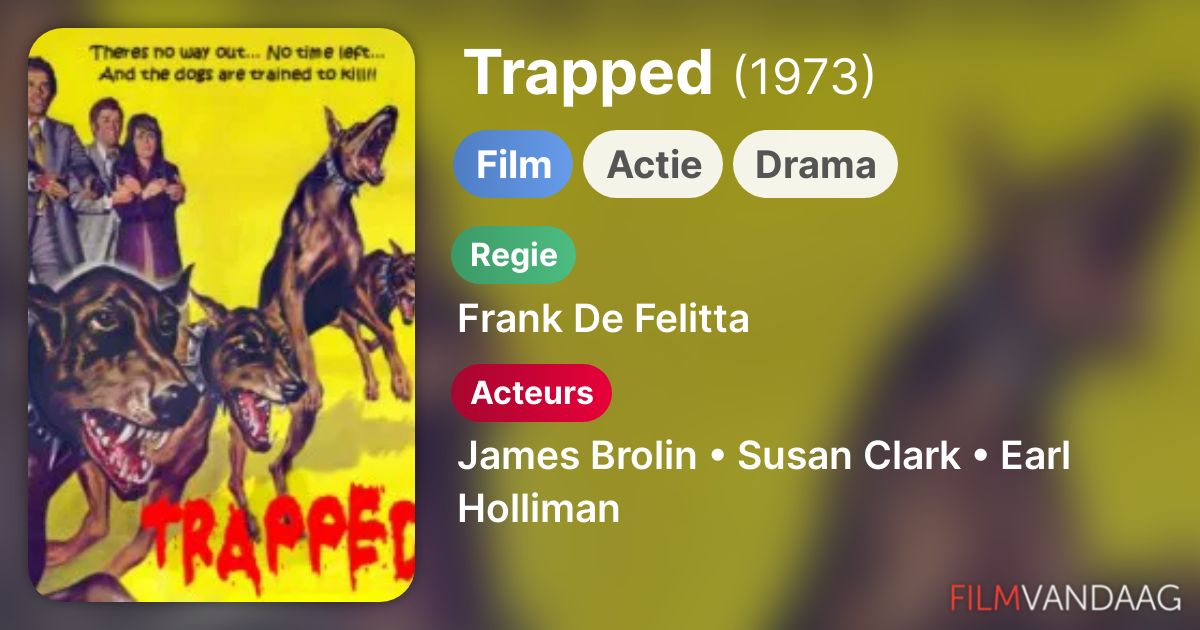 Trapped (film, 1973) - FilmVandaag.nl