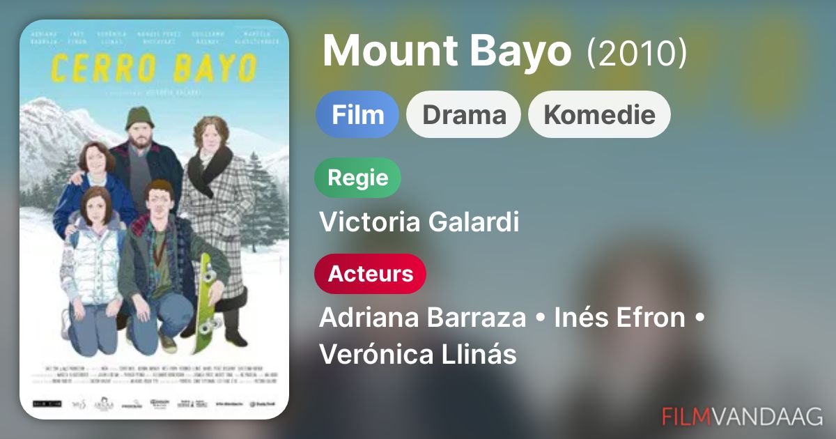 Mount Bayo (film, 2010) - FilmVandaag.nl