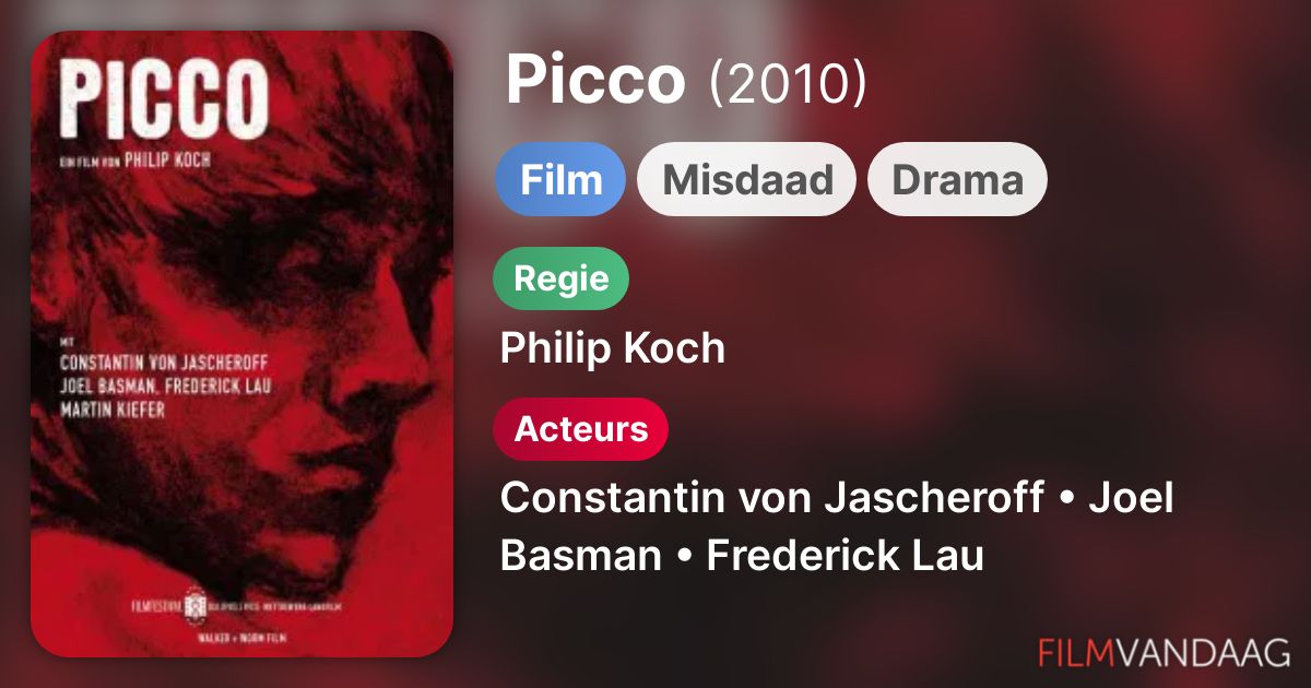 Picco (film, 2010) - FilmVandaag.nl