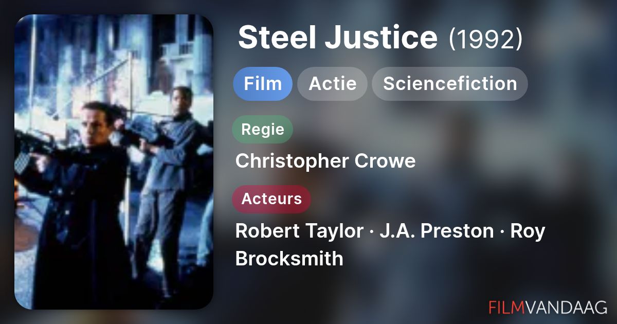 Steel Justice (film, 1992) - FilmVandaag.nl