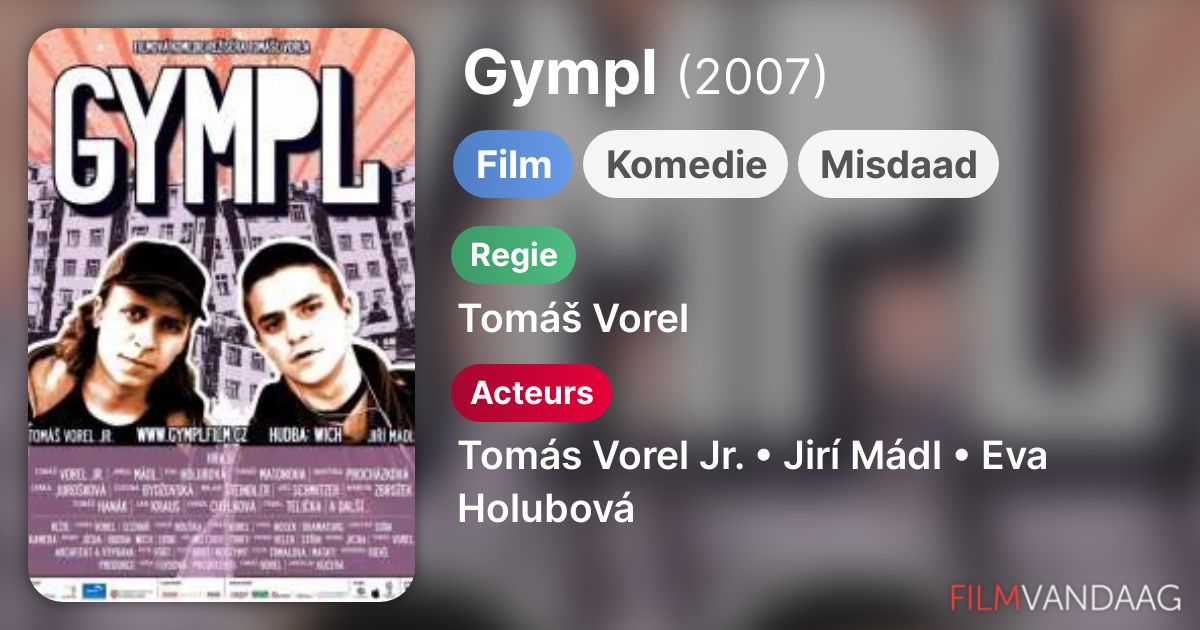 Gympl (film, 2007) - FilmVandaag.nl