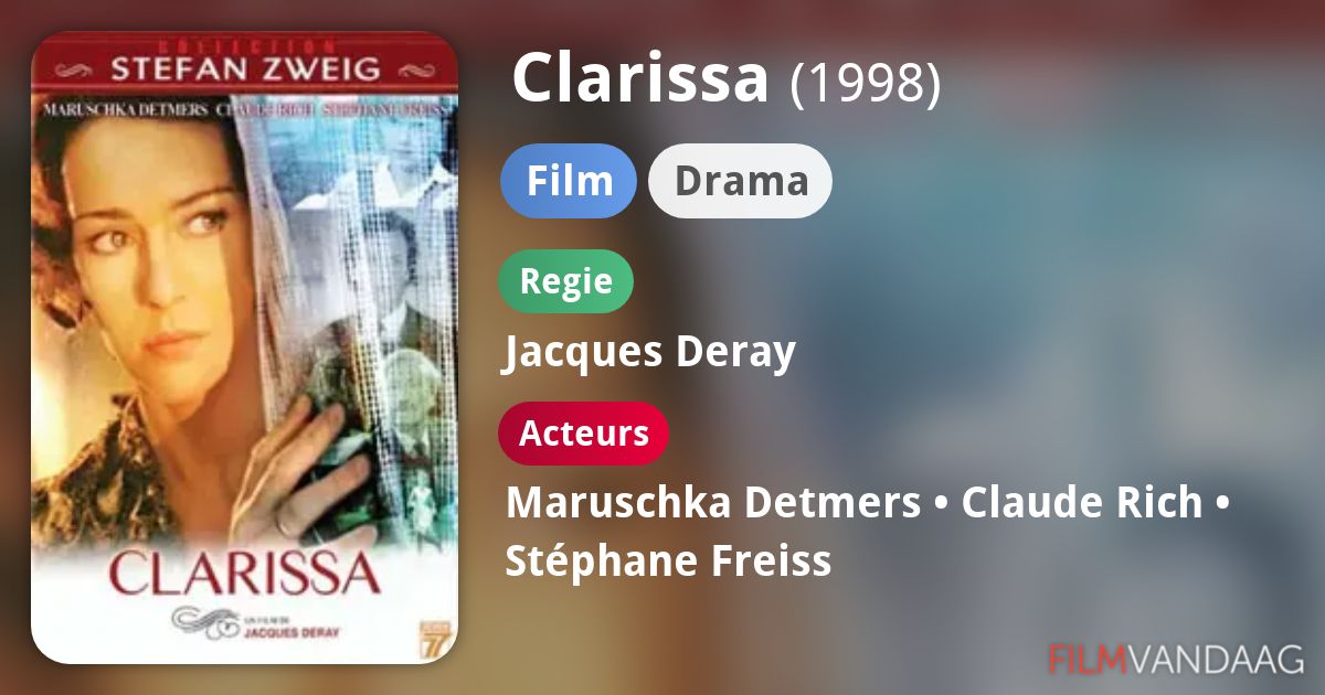 Clarissa (film, 1998) - FilmVandaag.nl