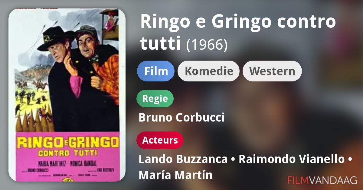 Ringo e Gringo contro tutti (film, 1966) - FilmVandaag.nl