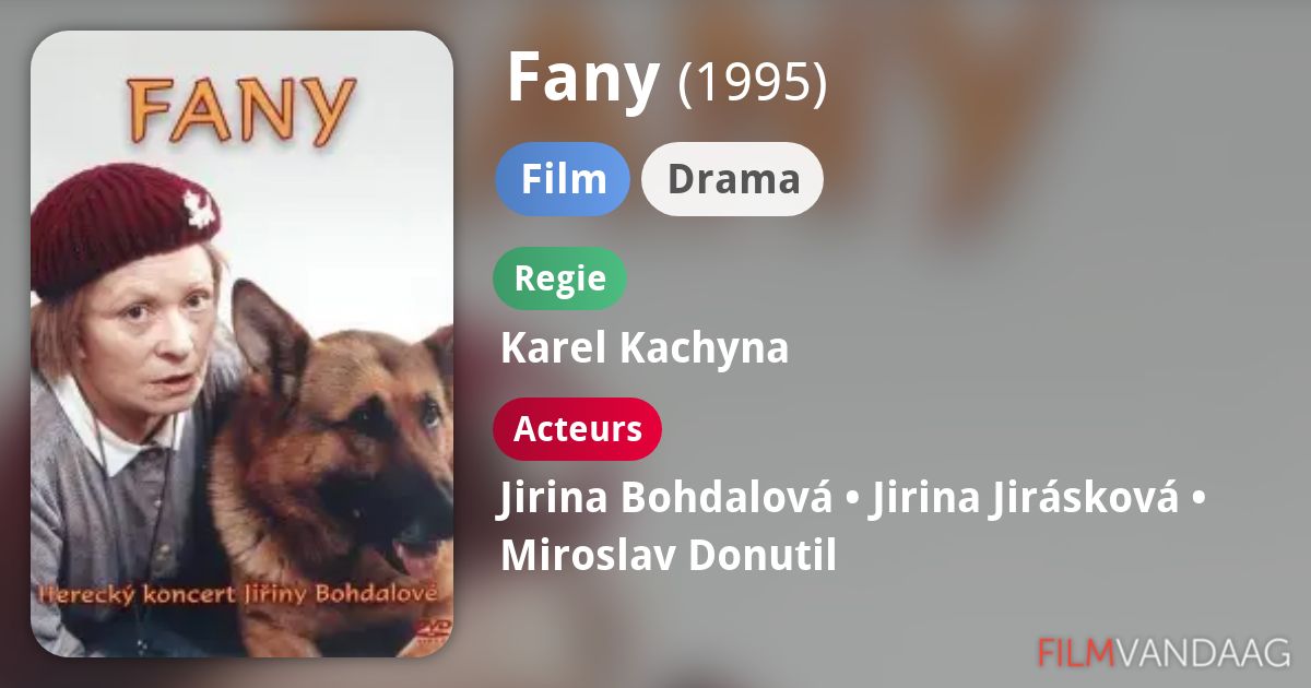 Fany (film, 1995) - FilmVandaag.nl