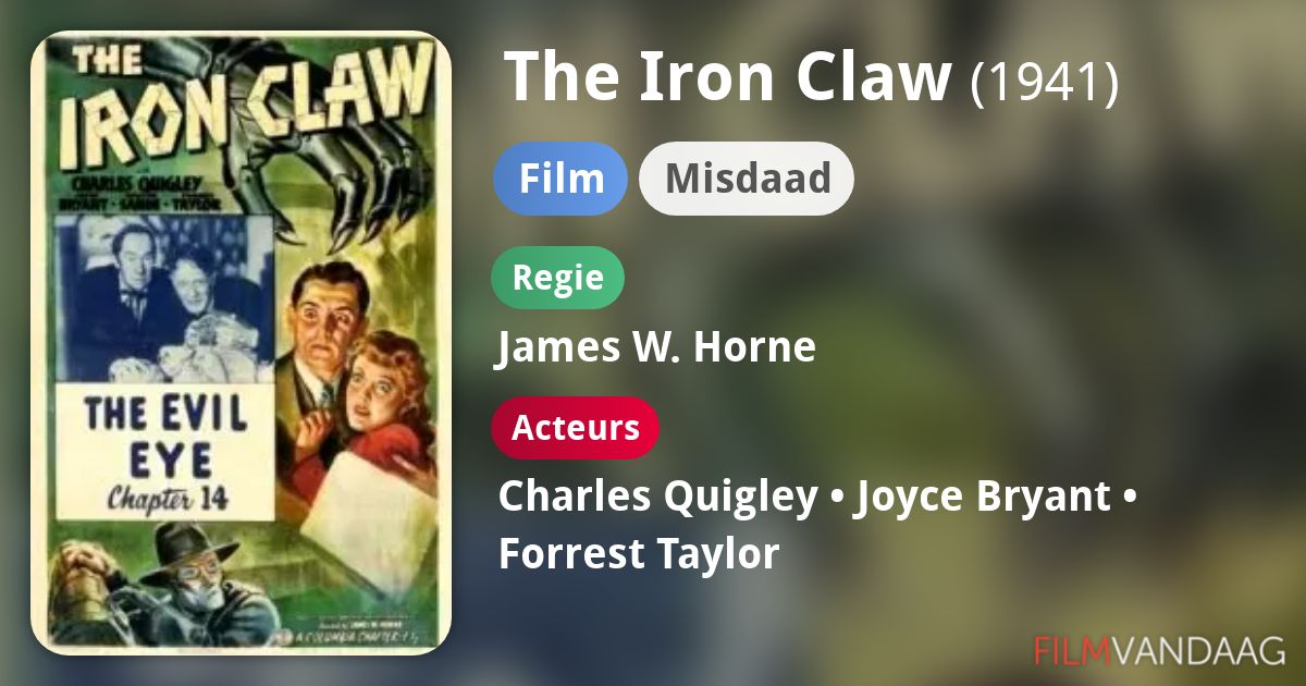 The Iron Claw (film, 1941) - FilmVandaag.nl