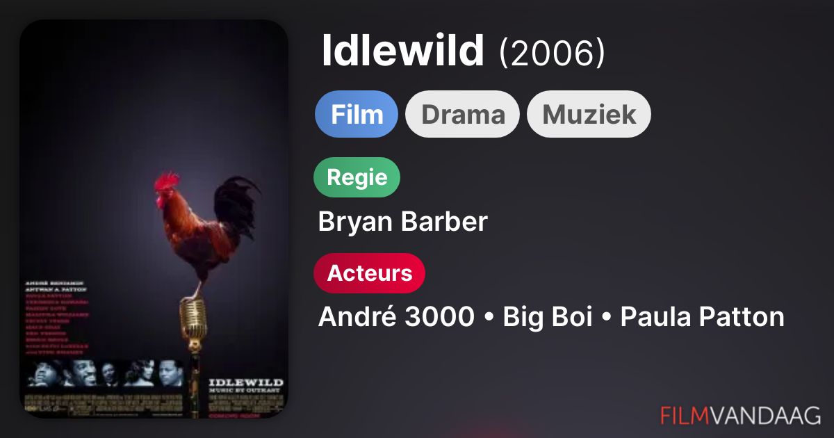 Idlewild (film, 2006) - FilmVandaag.nl