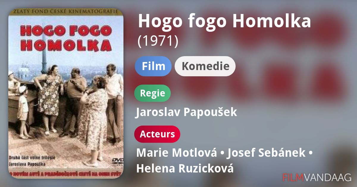Hogo fogo Homolka (film, 1971) - FilmVandaag.nl
