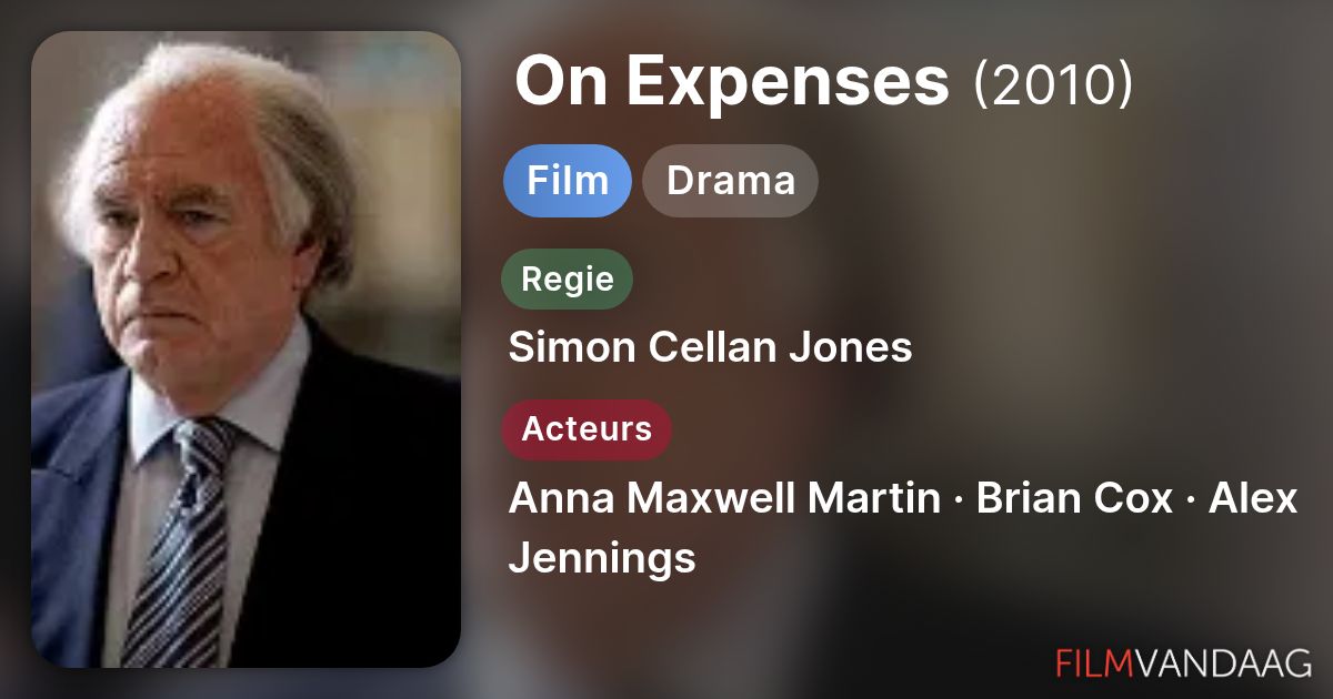 On Expenses (film, 2010) - FilmVandaag.nl