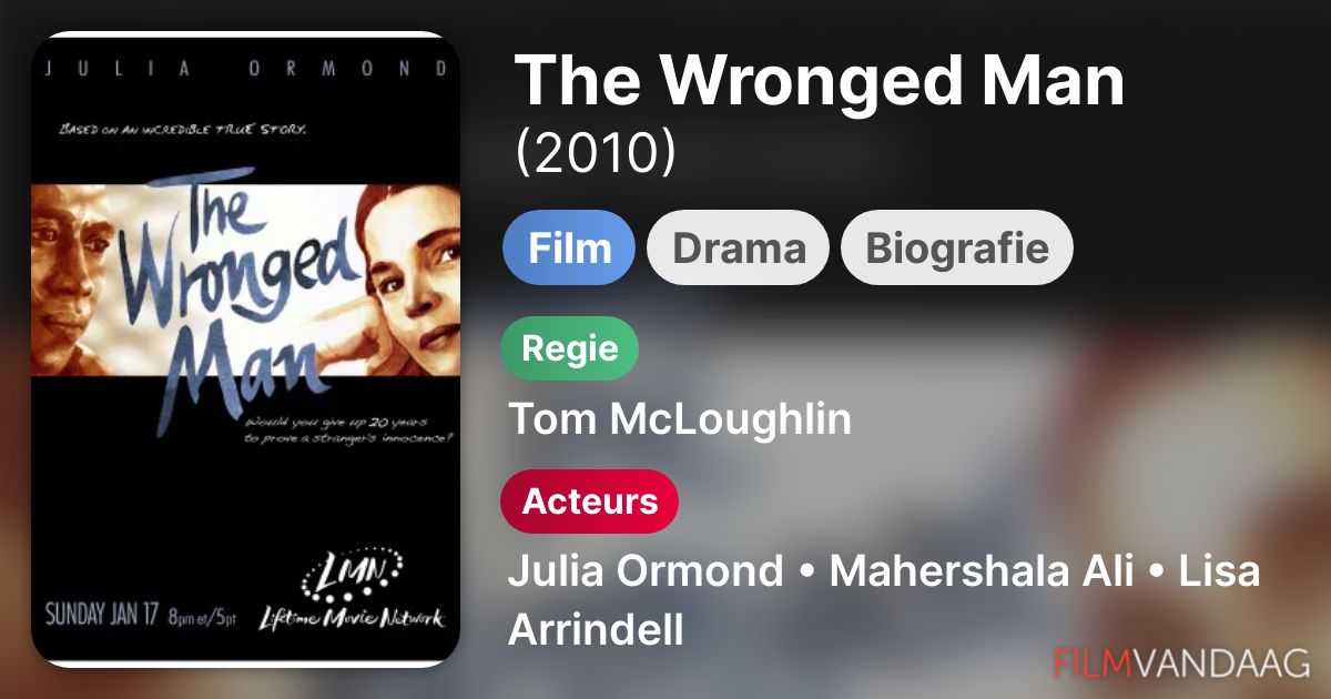 The Wronged Man (film, 2010) - FilmVandaag.nl