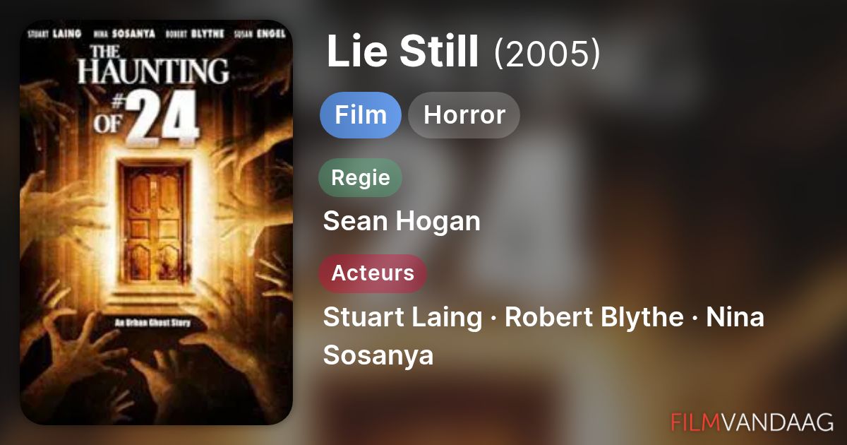 Lie Still (film, 2005) - FilmVandaag.nl