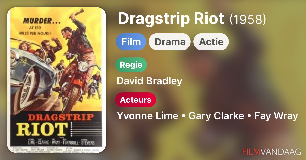 Dragstrip Riot (film, 1958) - FilmVandaag.nl