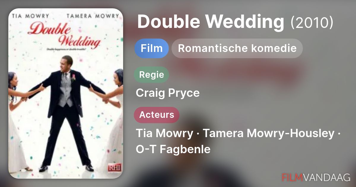 Double Wedding (film, 2010) - FilmVandaag.nl