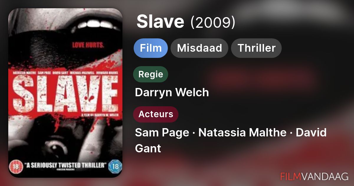Slave (film, 2009) - FilmVandaag.nl