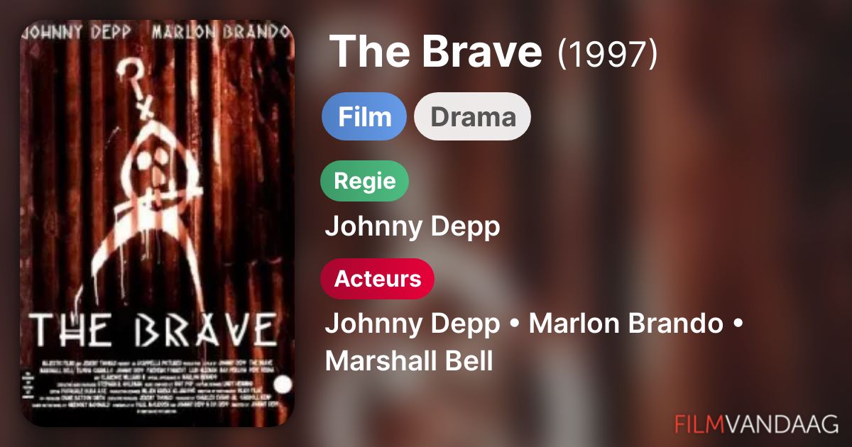 The Brave (film, 1997) - FilmVandaag.nl