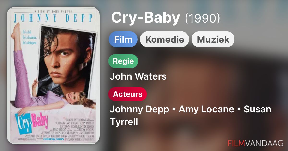 Cry-Baby (film, 1990) - FilmVandaag.nl
