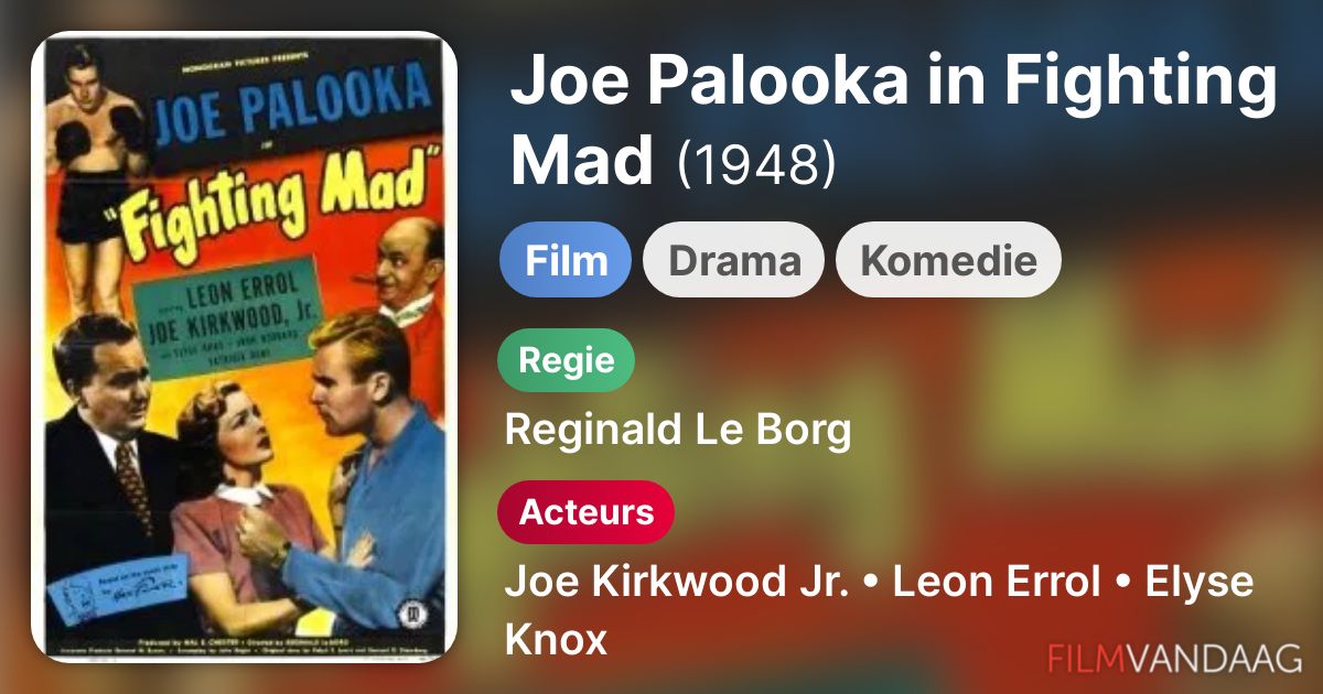 Joe Palooka in Fighting Mad (film, 1948) - FilmVandaag.nl