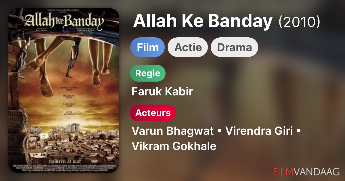 Allah Ke Banday (film, 2010) - FilmVandaag.nl