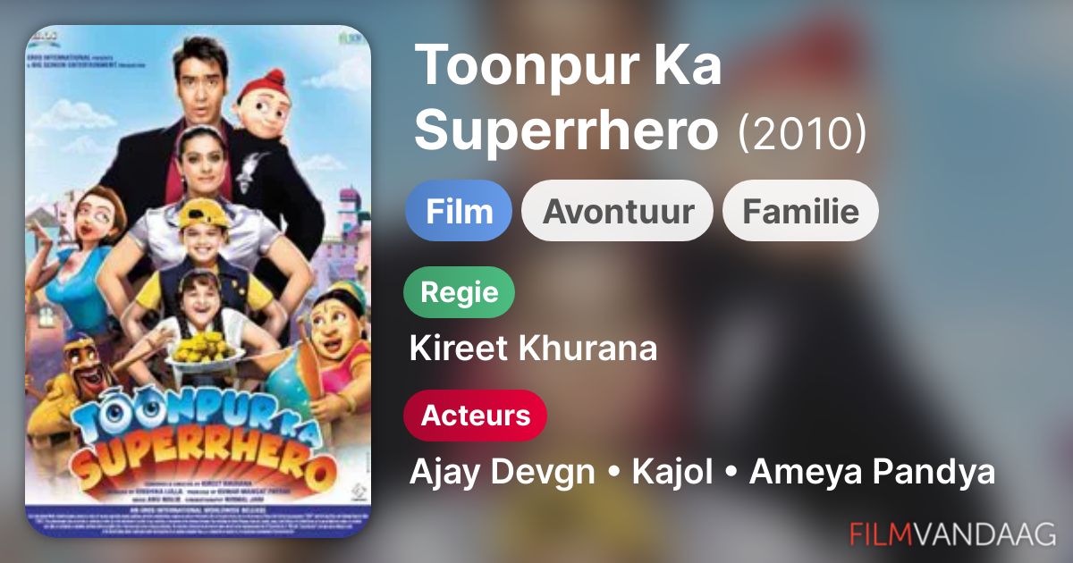 Toonpur Ka Superrhero (film, 2010) - FilmVandaag.nl