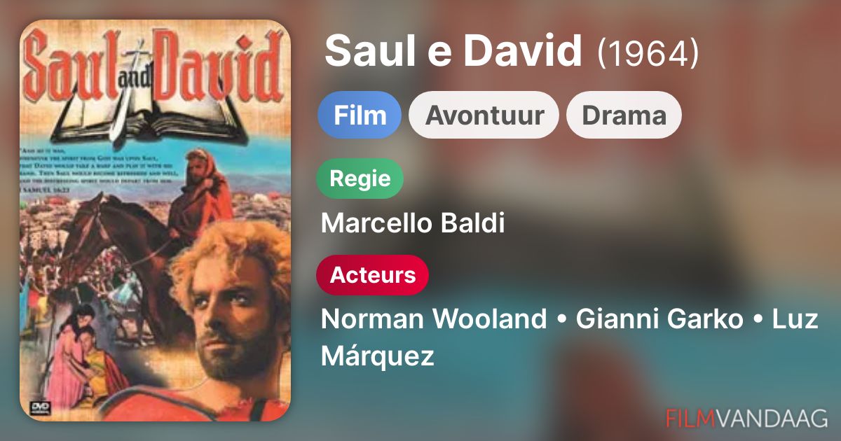 Saul e David (film, 1964) - FilmVandaag.nl