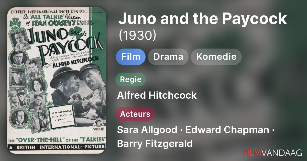 Juno and the Paycock (film, 1930) - FilmVandaag.nl