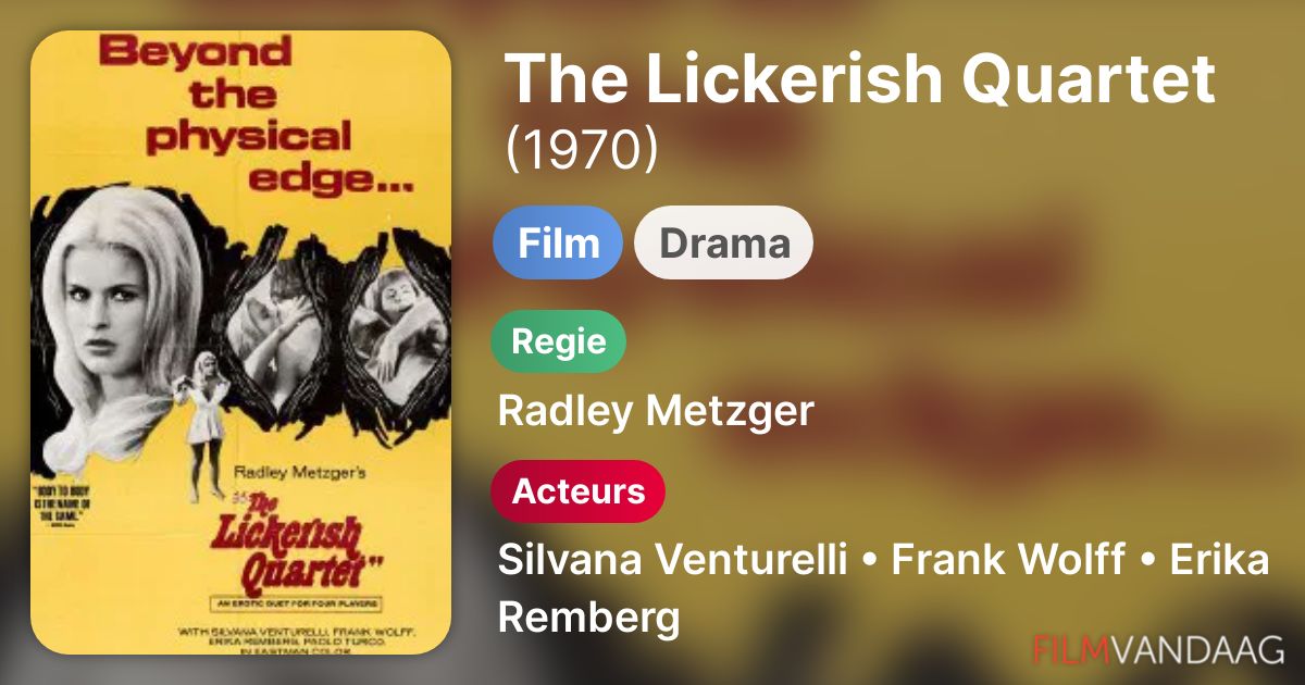 The Lickerish Quartet (film, 1970) - FilmVandaag.nl