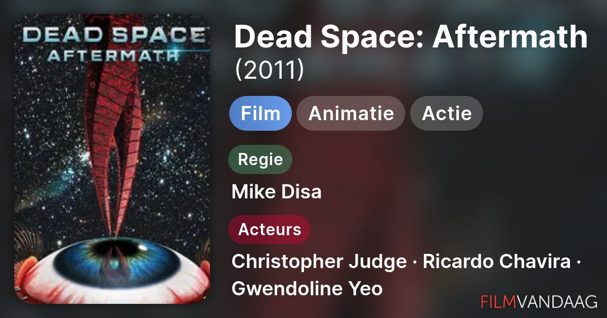 Dead Space: Aftermath (film, 2011) - FilmVandaag.nl