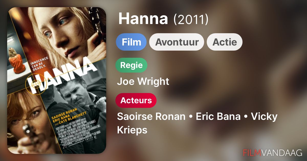 Hanna (film, 2011) - FilmVandaag.nl
