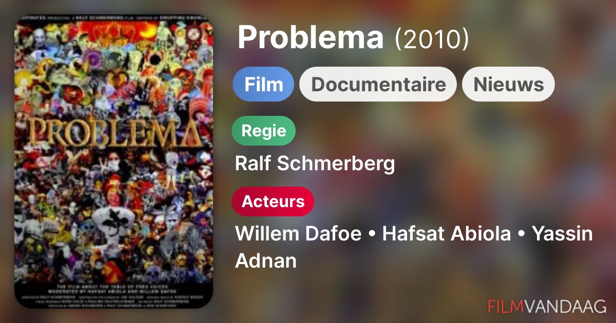 Problema (film, 2010) - FilmVandaag.nl