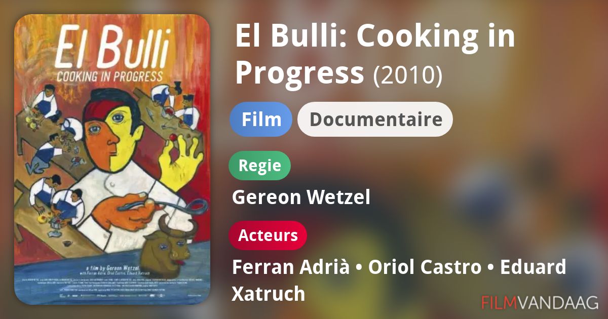El Bulli: Cooking in Progress (film, 2010) - FilmVandaag.nl