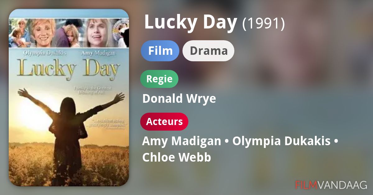Lucky Day (film, 1991) - FilmVandaag.nl
