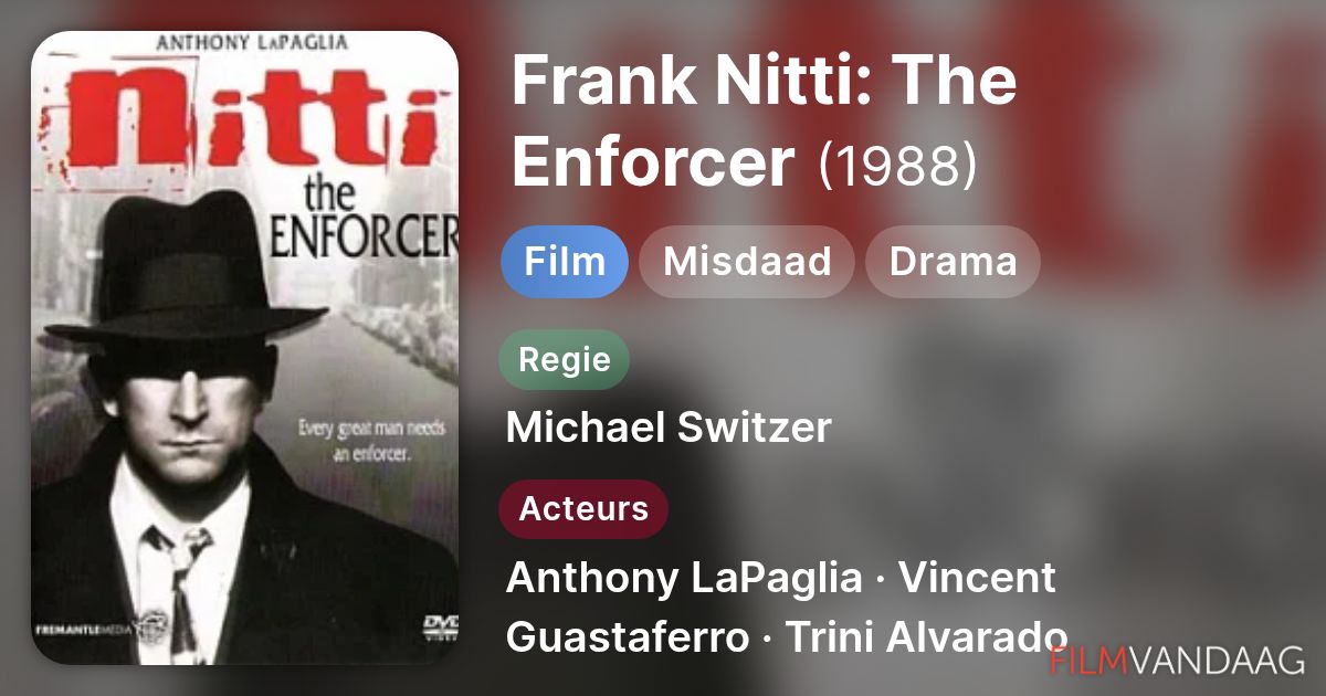 Frank Nitti: The Enforcer (film, 1988) - FilmVandaag.nl