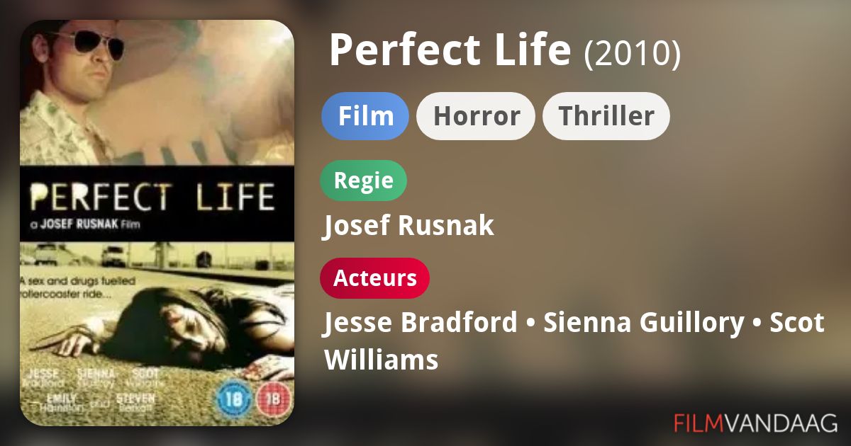 Perfect Life (film, 2010) - FilmVandaag.nl