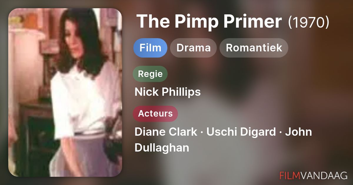 The Pimp Primer (film, 1970) - FilmVandaag.nl