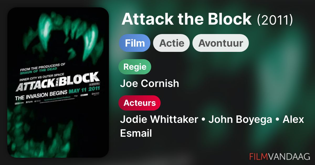 Attack the Block (film, 2011) - FilmVandaag.nl