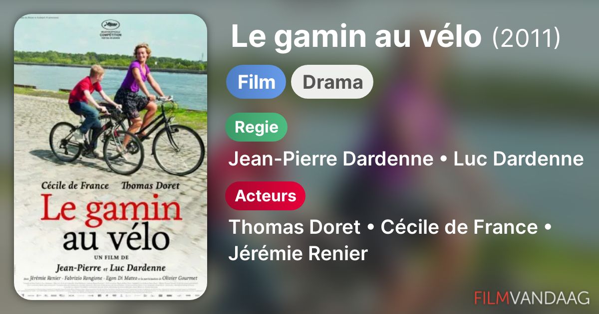Le gamin au vélo (film, 2011) - FilmVandaag.nl
