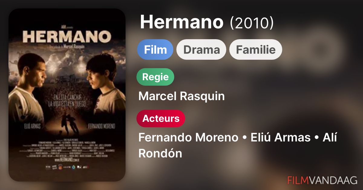 Hermano (film, 2010) - FilmVandaag.nl